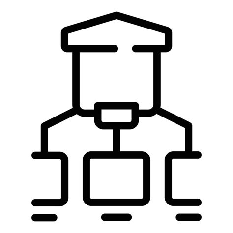 Vpn Network Icon Outline Vector Server System 15225677 Vector Art At Vecteezy