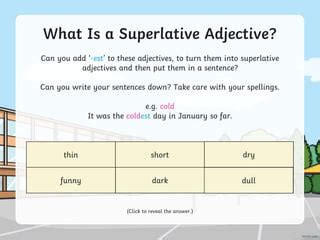 T L 53061 Using Comparative Or Superlative Er And Est Powerpoint Ver 3 Ppt
