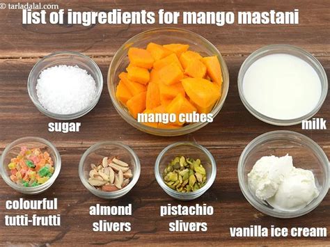 Mango Mastani Recipe Pune Famous Mango Mastani Drink Indian Mango