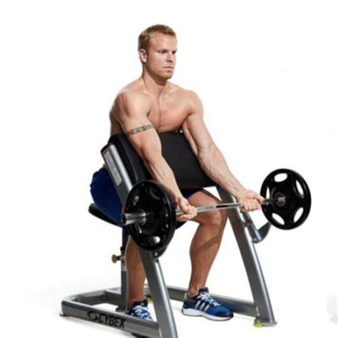 Bb Preacher Curl By Nancy B Exercise How To Skimble