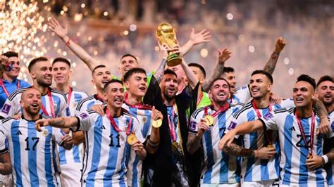 2022 카타르 월드컵 메시의 아르헨티나가 드디어 들어올린 월드컵 우승컵 Sbs Korean
