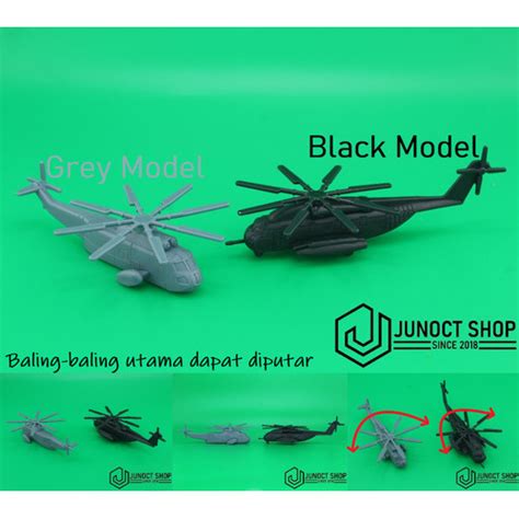Jual Maket Helikopter Mainan Militer Tentara Army Angkatan Udara Air
