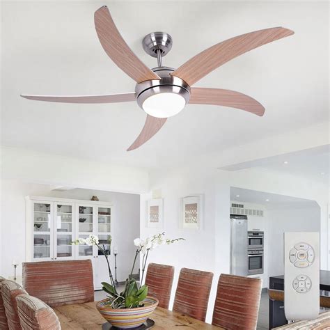V Tac Deckenventilator Decken Ventilator Braun 3 Stufen Kühler Wohn