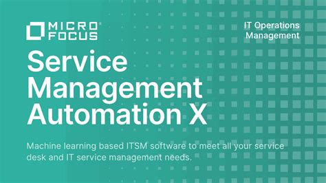 It Service Management Itsm Software Tools And Solutions L Micro Focus