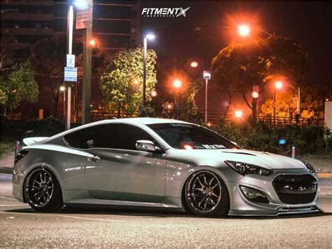 2016 Hyundai Genesis Coupe 3 8 Gt With 19x9 5 Aodhan Ds02 And Michelin 235x35 On Air Suspension
