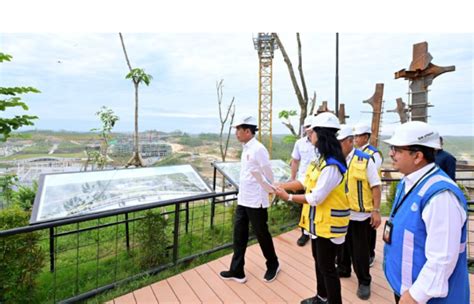 Progres Pembangunan Kantor Presiden Di Ikn Capai 74 Persen