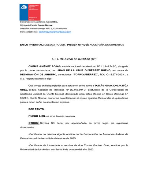 Copia De Delega Poder Sjl Pdf Política Derecho Copia De Delega Poder Sjl Pdf Política Derecho