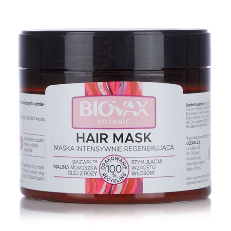 Відновлювальна маска для волосся Lbiotica Biovax Botanic Hair Mask