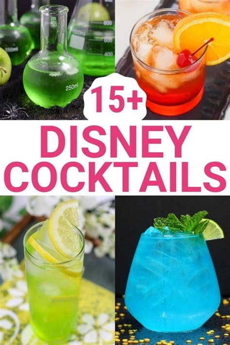 The Mickey Mouse Cocktail Recipe Disney Alcoholic Dri
