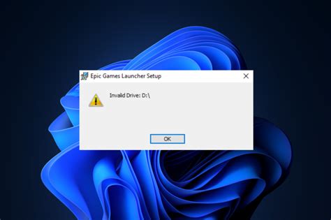 epic games installer invalid drive error 6 ways to fix it