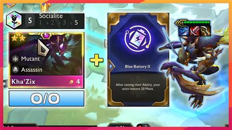 S65 Blue Battery 5 Socialite Khazix ⭐⭐⭐ Tft Set 65 Youtube