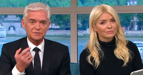 Itv This Morning Speaks Out After Holly Willoughby And Phillip