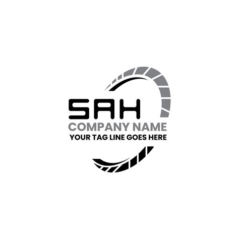 Sah Letter Logo Vector Design Sah Simple And Modern Logo Sah