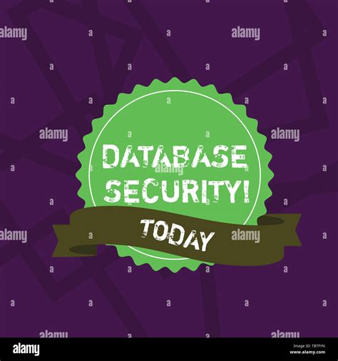 Handwriting Text Writing Database Security Conceptual Photo Security Controls To Protect