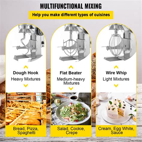 Vevor Commercial Food Mixer 10qt Manual Vevor Blog