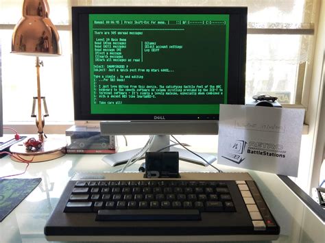 bbs week atari 600xl 64k upgrade u1mb side3 sophia 2 dvi output
