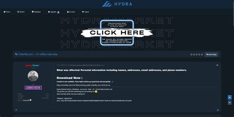Ticketfly Ticketfly Million Leak Data Leaked By Pavlov A