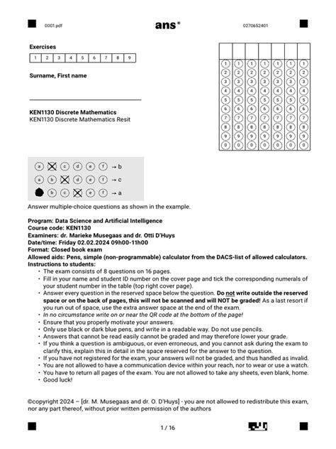 Resit 2023 2024 Exam Discrete Maths Procedural Programming Calculus