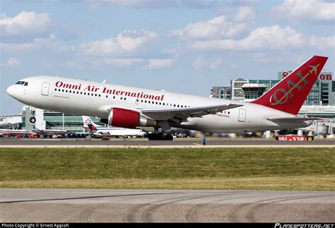 N225AX Omni Air International Boeing 767 224ER Photo By Ernest Appiah