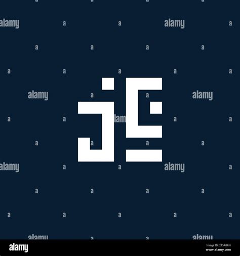 Jc Initial Monogram Logo With Geometric Style Design Ideas Stock Vector Image And Art Alamy