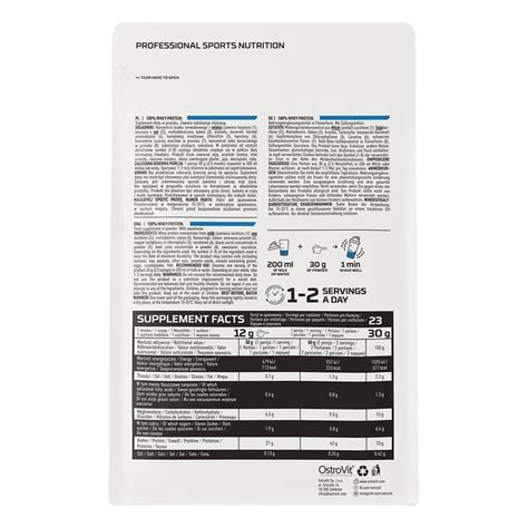 Ostrovit 100 Whey Protein 700 G Ostrovit Decathlon