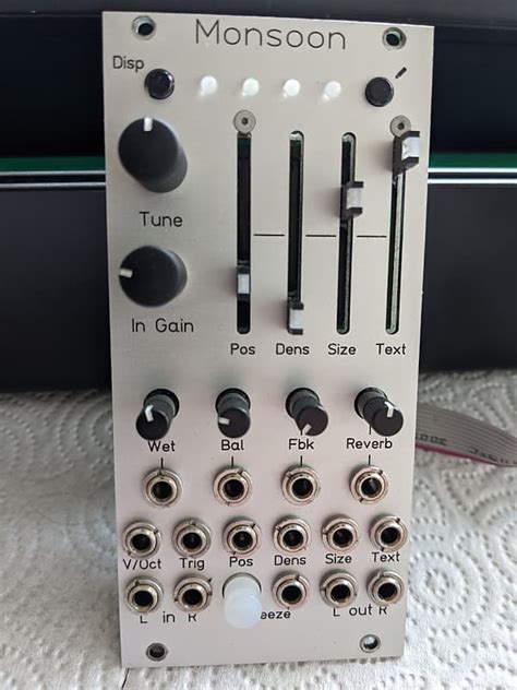 Michigan Synth Works Monsoon Silver Reverb