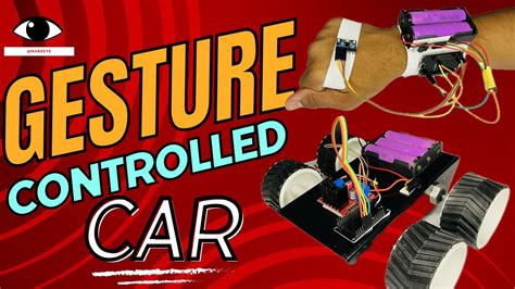 Hand Gestures Controlled Car Using Esp32arduino Diy Youtube