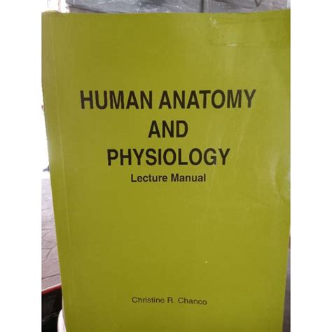 Human Anatomy And Physiology Laboratory Manualused Book Shopee