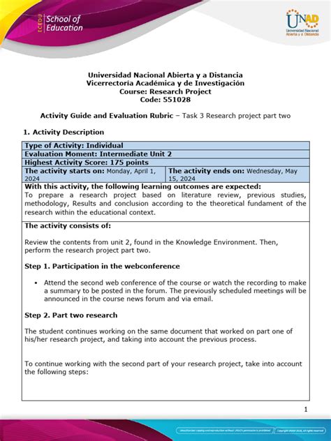 Activity Guide And Evaluation Rubric Unit 2 Task 3 Research
