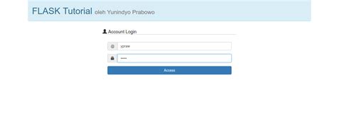 Tutorial Dasar Flask Framework Ke Tiga Personal Blog Yunindyo Prabowo A Noob Programmer