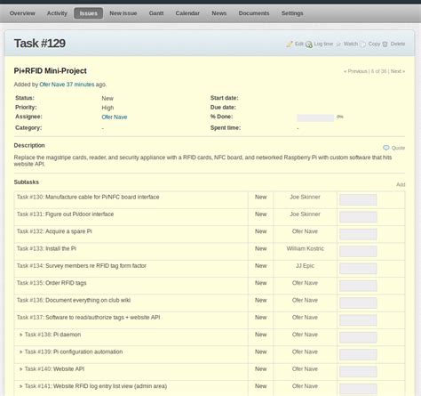 Feature Default Columns Setting For Subtasks List Redmine