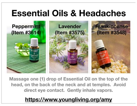 Essential Oils And Headaches Essential Oils Herbs Essential Oils For
