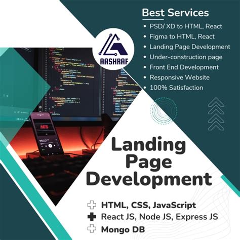 Develop Landing Page Under Construction Page Of Website Using React By