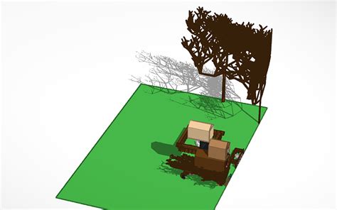 3d Design Tree House Tinkercad