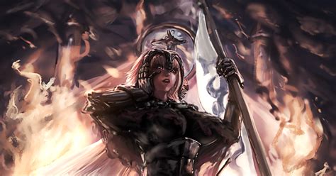Fatego Fategrand Order Fate Fiery Jalter Pixiv