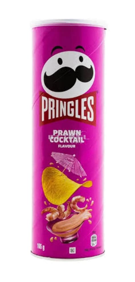 Pringles Prawn Cocktail 165g Toms Confectionery Warehouse