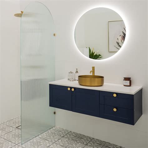 Frameless Arch Fluted Glass Panel 900x2200x10mm Casa Lusso