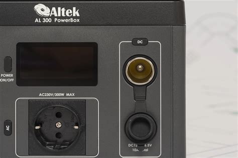 ᐉ Портативна зарядна станція Altek Al 300 Powerbox сонячна панель