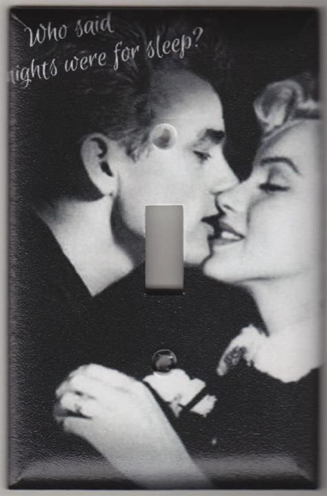 Vintage Marilyn Monroe James Dean Who Said Nights Were For Etsy