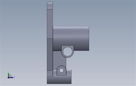 块 SOLIDWORKS 2013 模型图纸免费下载 懒石网