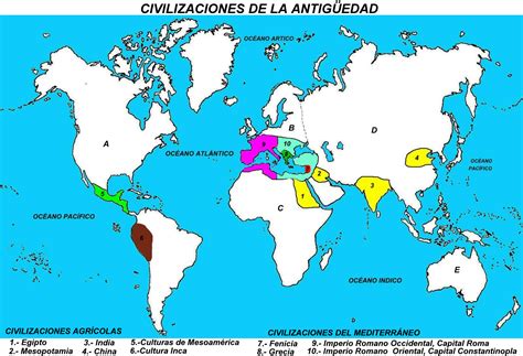 Mapas De Civilizaciones Antiguas