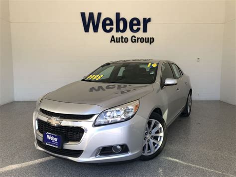 2014 Silver Chevrolet Malibu 2lt