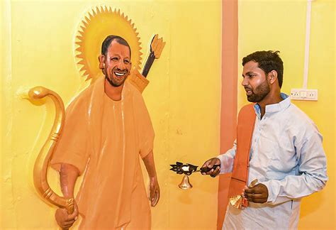 Yogi Adityanaths Temple Built By ‘bjp Supporter To Capture Land