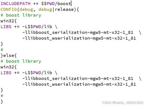 无标题QT中使用boost qt集成boost CSDN博客