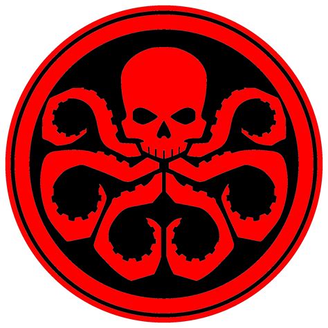 Red Skull Marvel Logo