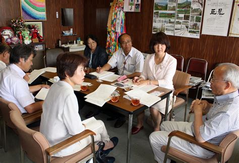 福島・双葉町長と懇談 町長 国は責任とってない” 日本共産党埼玉県委員会