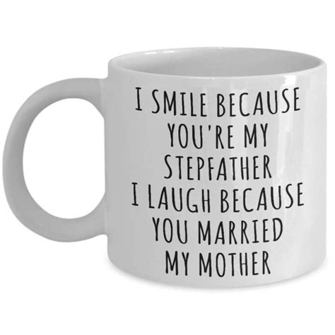 Stepdad Mug Stepfather T Idea Stepdad Ts For Stepdads Funny