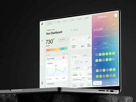 Credit Pros Saas Credit Score Dashboard By Jack R For Rondesignlab ⭐️ On Dribbble