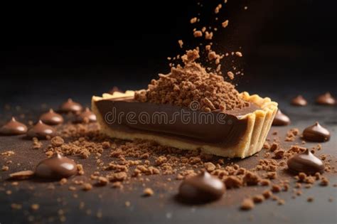 Chocolate Pie Generate Ai Stock Illustration Illustration Of Food 291581199
