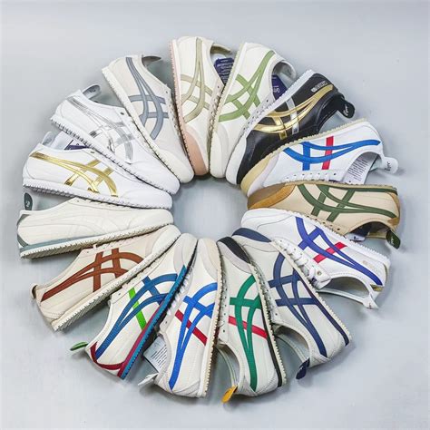 莆田鞋 纯原亚瑟女士鬼冢鞋皮质tiger虎牌板鞋春夏休闲运动跑步鞋 阿里巴巴